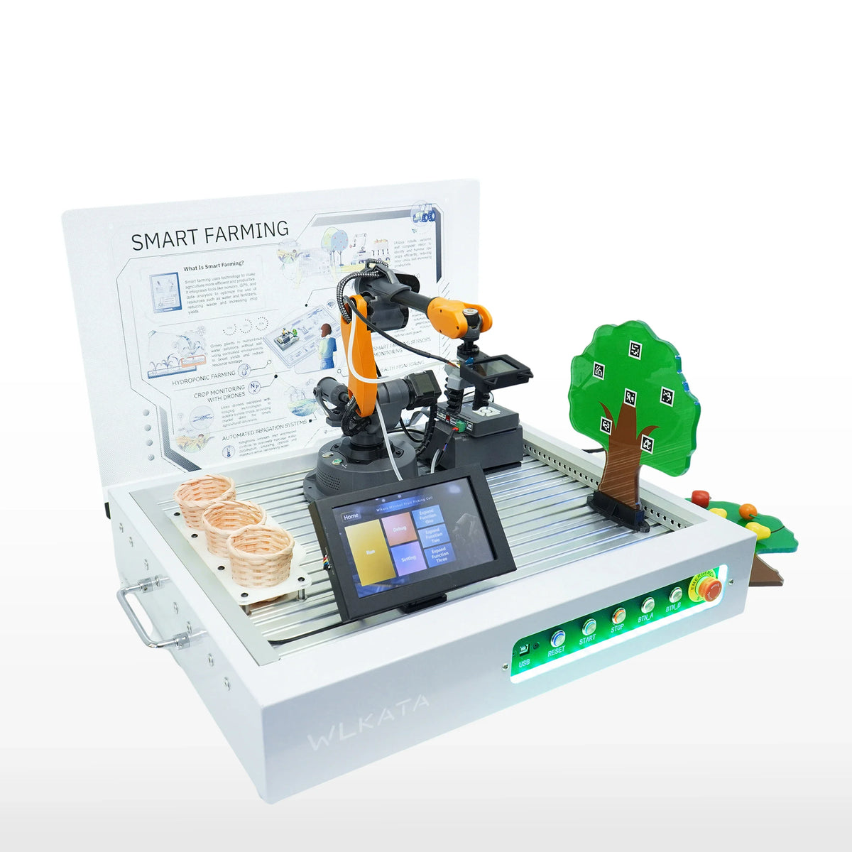 WLKATA Fruit Picking Cell (Mirobot) | AI Vision Touch Screen ...